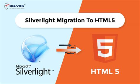 Silverlight Migration To HTML5 CG VAK Software Exports Ltd
