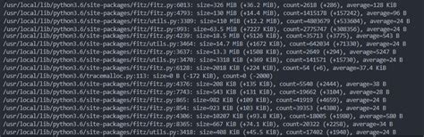 Memory Leak Issue Pymupdf Pymupdf Github