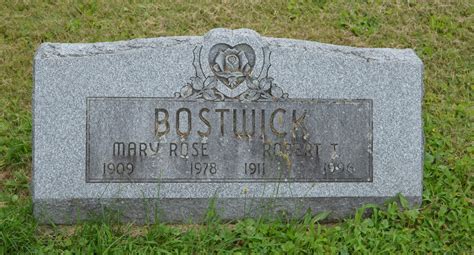 Mary Rose Thomas Bostwick 1909 1978 Find A Grave Memorial