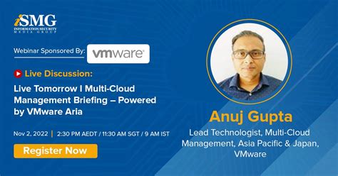 anuj gupta on linkedin live webinar i multi cloud management briefing