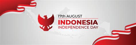 Indonesia Independence Day With Waving Flag 25400791 Vector Art At Vecteezy