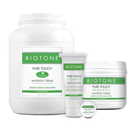 Get A Luxurious Spa Experience With Biotone® Pure Touch Organics Crème