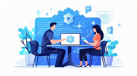 Hacker Attempting Computer Hack While Woman Works Cybersecurity Concept Premium Ai Generated