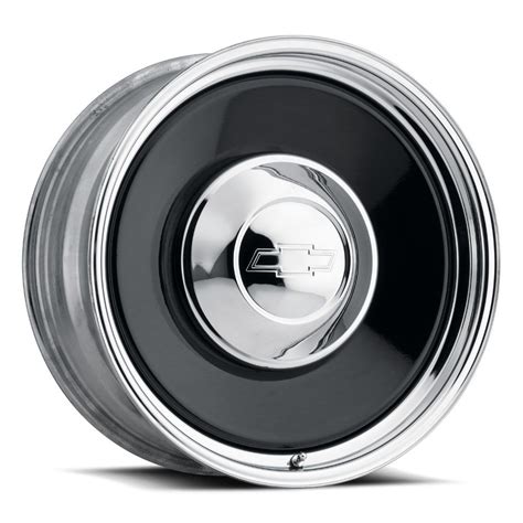 Black Wheel For Hot Rods Smoothie Series 511 Chevrolet Chrome