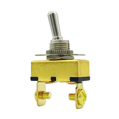 Cambridge 20 Amps Brass Toggle Switch