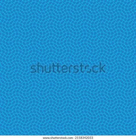 Blue White Seamless Wave Pattern Linear Stock Vector Royalty Free 2158342033 Shutterstock