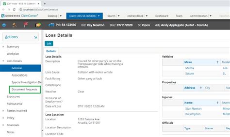 Claimcenter Guidewire