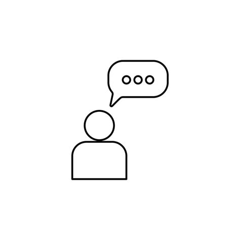 Communication Bobble Vector Icon Illustration 23163293 Vector Art At