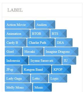 Trik Membuat Widget Label Blog Menjadi Keren Zona Internetku
