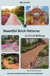 19 Beautiful Brick Patterns For Curved Walkways 2024 Decorants