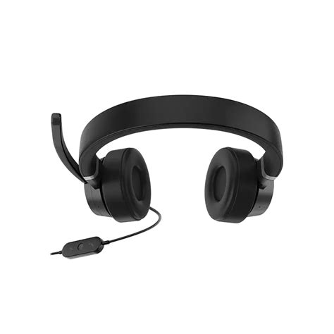 Lenovo Go Wired Anc Headset Thunder Black