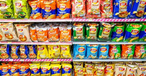 Fijne Verzameling Alle Gekke Smaken Van Lays Op Een Rijtje Favorflav