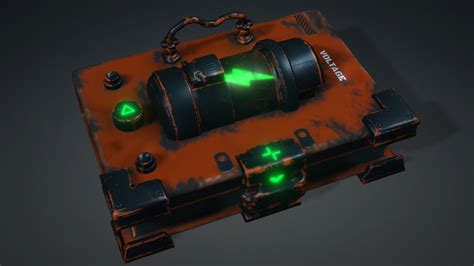 Artstation Sci Fi Voltage Book Game Assets