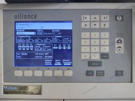 Waters Alliance 2695 Hplc System With Waters 2487 Dual Absorbance Uv