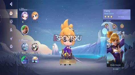 Tanggal Rilis Dawn Commander Fanny Mobile Legends ML Esportsku