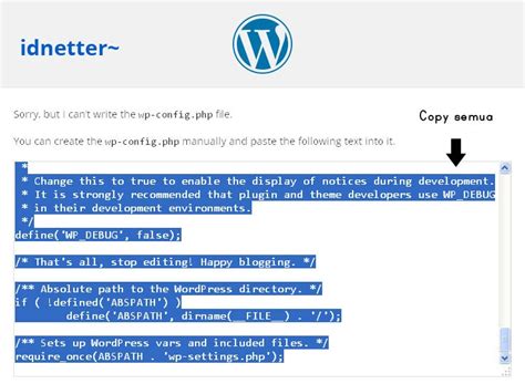 Panduan Cara Install WordPress Di Nginx Idnetter
