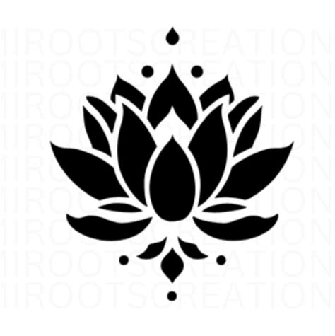 Lotus Flower Decal Zen Decal Yoga Decal Buddha Decal Chakra Decal