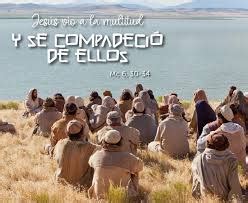 Al Señor le dio lástima porque andaban como ovejas sin pastor