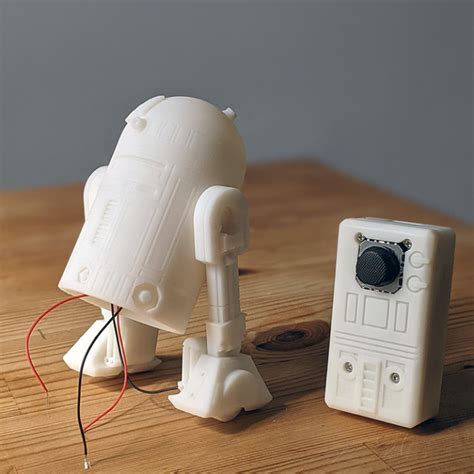 3d Printable R2d2 Rc Toy By Box And Loop