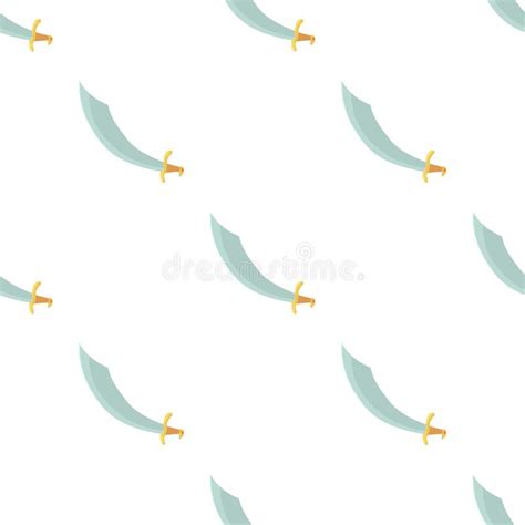 Dagger Pattern Seamless Vector Stock Vector Illustration Of Logo