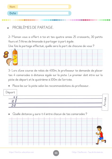 Progression Math CE CE PDF Fiches Mathématiques CE à Imprimer iProf Éducation Ressources