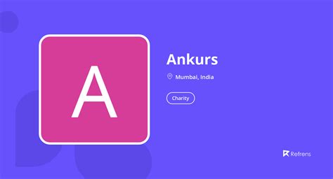 Ankurs Charity Mumbai Refrens