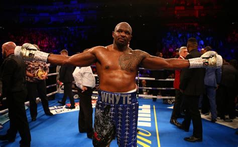 Dillian Whyte Takes Legal Action Over Wbc Title Shot British Boxing Bbtv