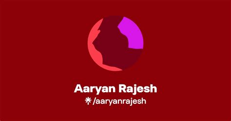 Aaryan Rajesh Instagram Linktree