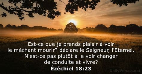 8 mars 2024 Verset Biblique du Jour Ézéchiel 18 23 DailyVerses net