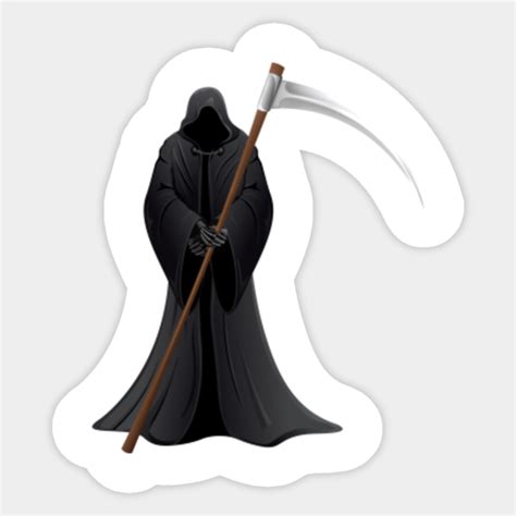 Grim Reaper Grim Reaper Sticker Teepublic