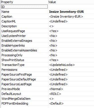 Exporting Item List To Excel With A Report In NAV 2018 Mibuso