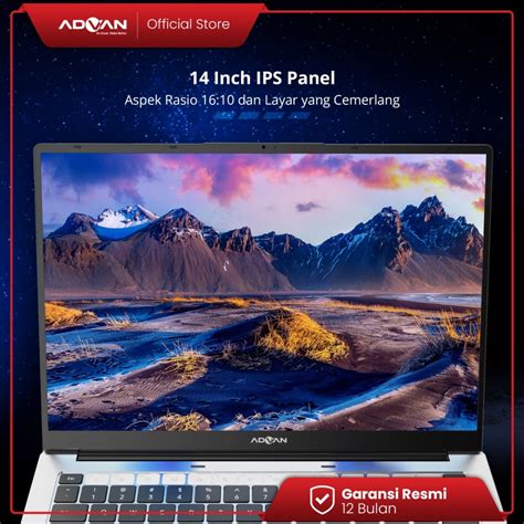 Jual Advan Laptop Workplus Amd Ryzen H Fhd Ips Gb Gb Win Shopee Indonesia