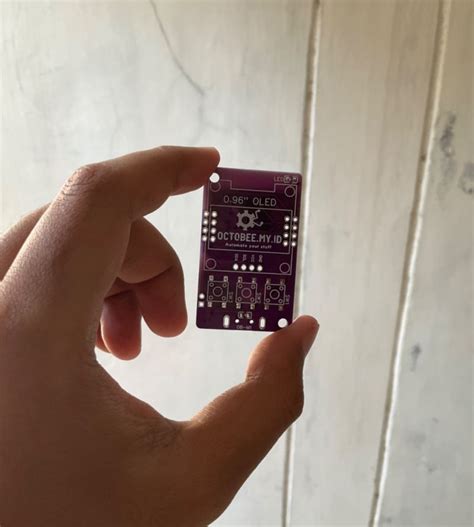 muhammad wafa on linkedin progres proyek hasil pembuatan pcb untuk ob