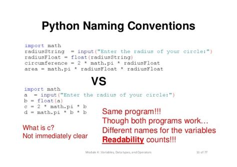 Lecture 4 Variables Data Types And Operators