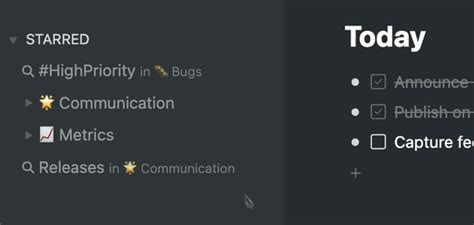 New Feature Reorder Starred Items In The Sidebar Workflowy