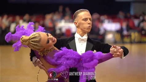 Simonas Seikauskas And Liucija Norusaite Tango Antwerp Diamond Dance Sport Cup 2023 Youtube