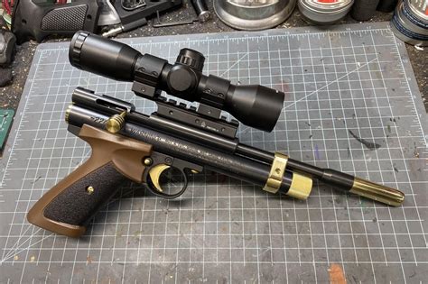 Adding Some Brass Mods To My Crosman 2240xl From Alchemy Airwerks R
