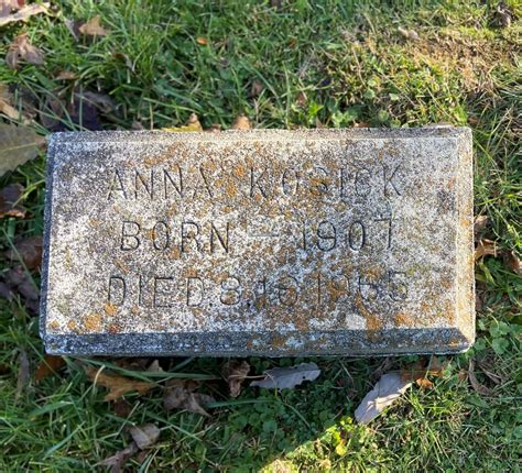 Anna Kosick 1907 1965 Find A Grave Memorial