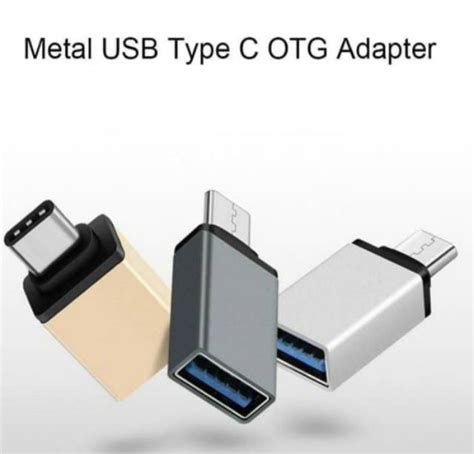 Otg Type C Full Besi Otg Tipe C Sambungan Usb Hp Non Kabel Lazada Indonesia