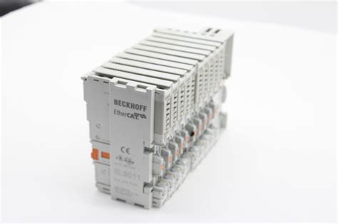 Beckhoff Ek1100 Ethercat El3314 El3681 6x El2262 El9100 El9011 Bus Ntc Tech