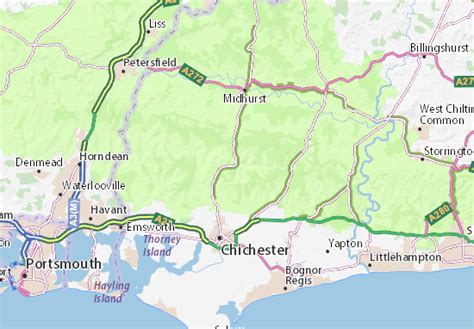 Michelin Singleton Map Viamichelin