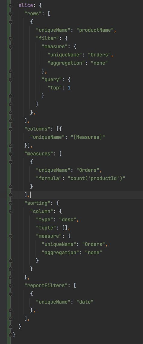 Apply Filter Query To Calculated Data From Flexmonster Data Server