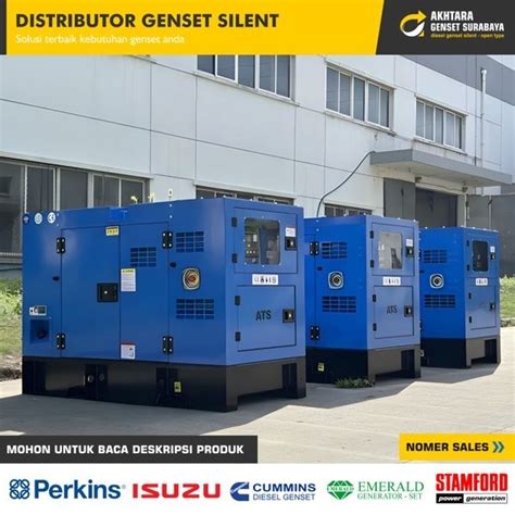 Jual Genset 60 Kva Perkins Silent Surabaya Shopee Indonesia