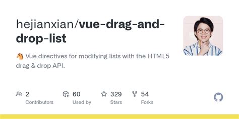 Github Hejianxianvue Drag And Drop List 🐴 Vue Directives For