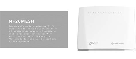 Netcomm Nf20mesh Cloudmesh Gateway Router Myithub