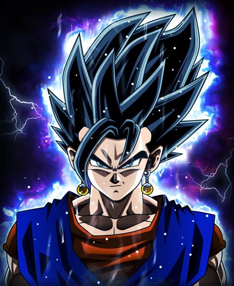 Dragonball Super Vegito Ultra Instinct By Flashmeisterr On Deviantart