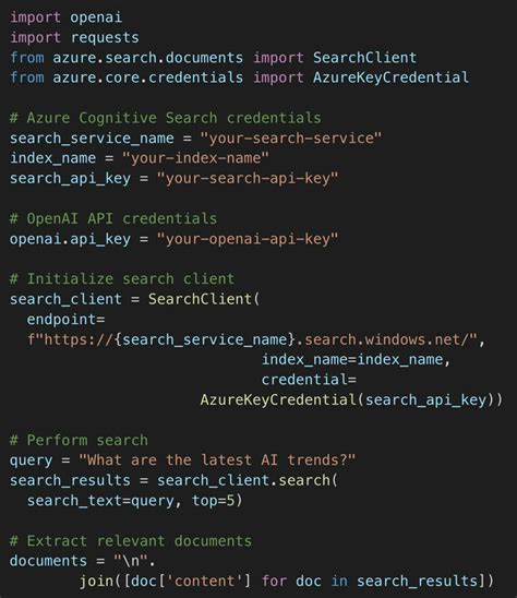 Building Ai Powered Search Engines With Azure Cognitive Search And Openai