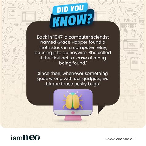 didyouknow bug programming iamneo iamneo formerly examly