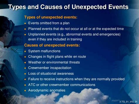 Unexpected Event Training