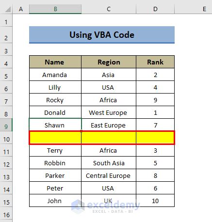 How To Insert Rows Automatically In Excel Ways ExcelDemy